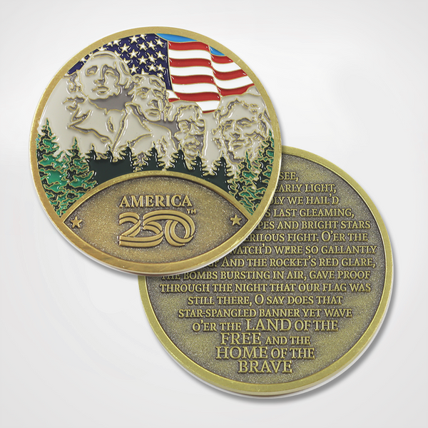 America250™ Star Spangled Banner Coin – SymbolArts Shop
