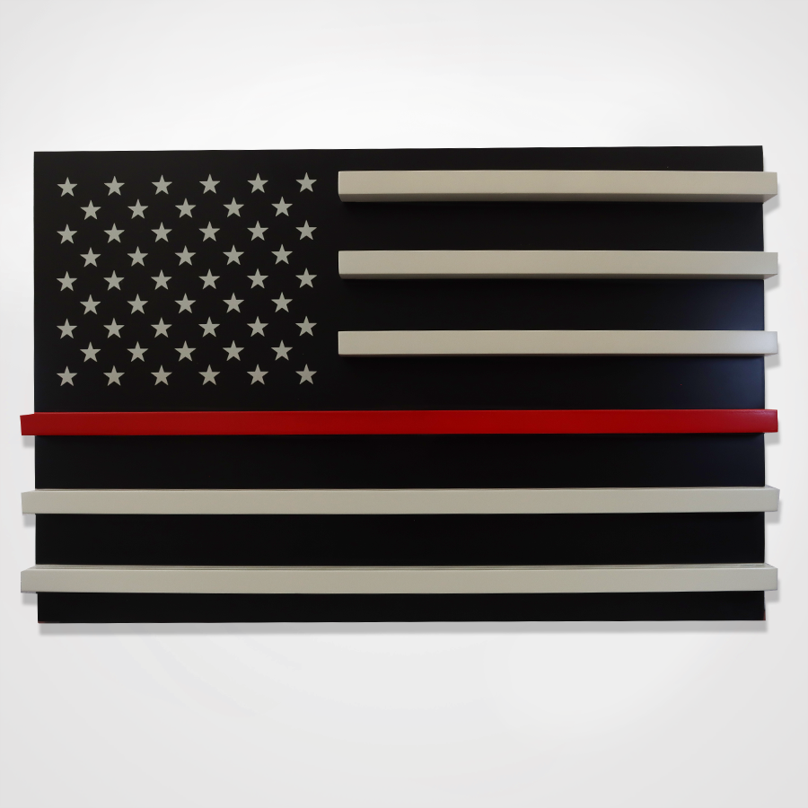 Large Red Line Coin Display – SymbolArts Shop