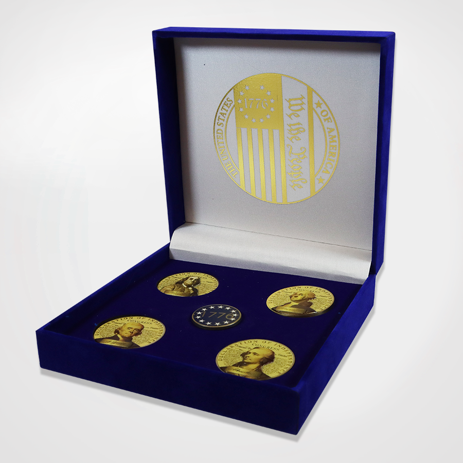Founding Fathers Coin & Pin Set – SymbolArts Shop