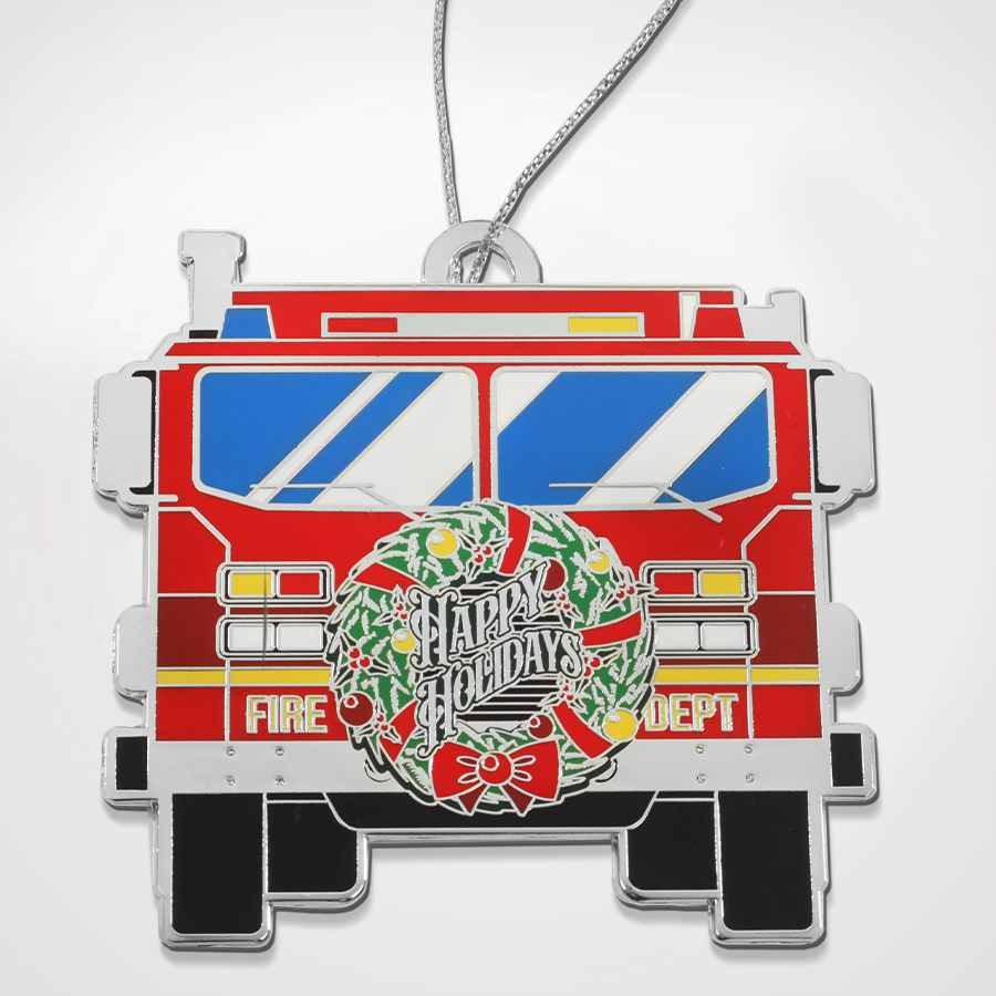 Fire Engine Ornament – SymbolArts Shop