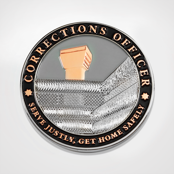 Serve Justly Corrections Coin – SymbolArts Shop
