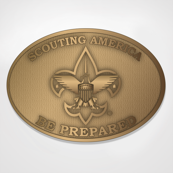 Scouting America Be Prepared Belt Buckle – SymbolArts Shop