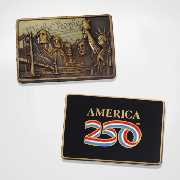America250™ Badge & Pin Set – SymbolArts Shop