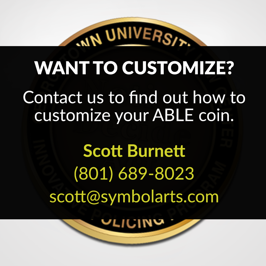 New ABLE Challenge Coin – SymbolArts Shop