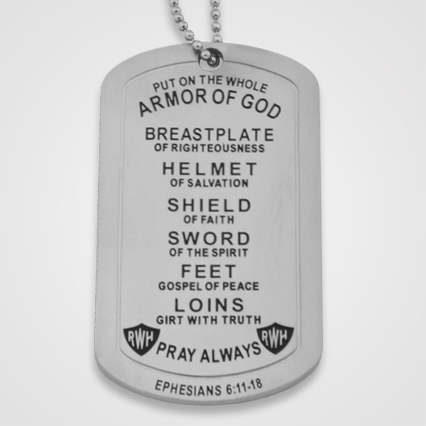 Armor of God Dog Tag – SymbolArts Shop
