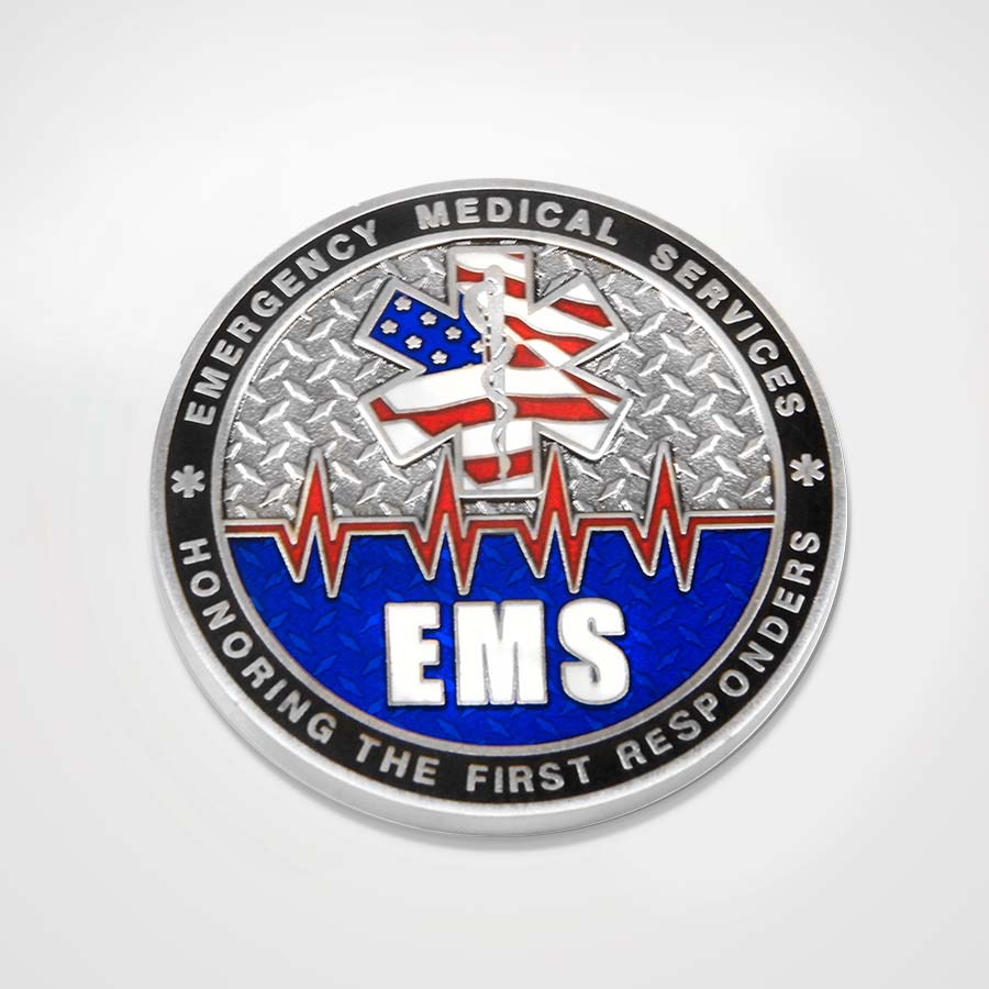 EMS First Responder Coin – SymbolArts Shop