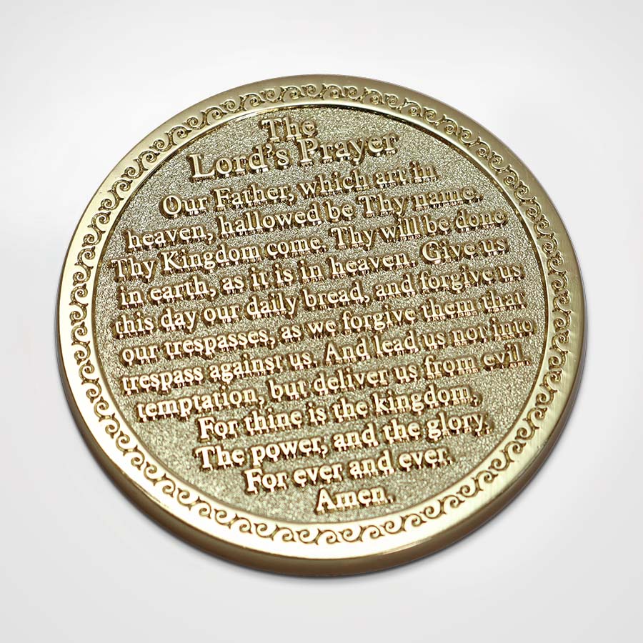 The Lord's Prayer Coin – SymbolArts Shop