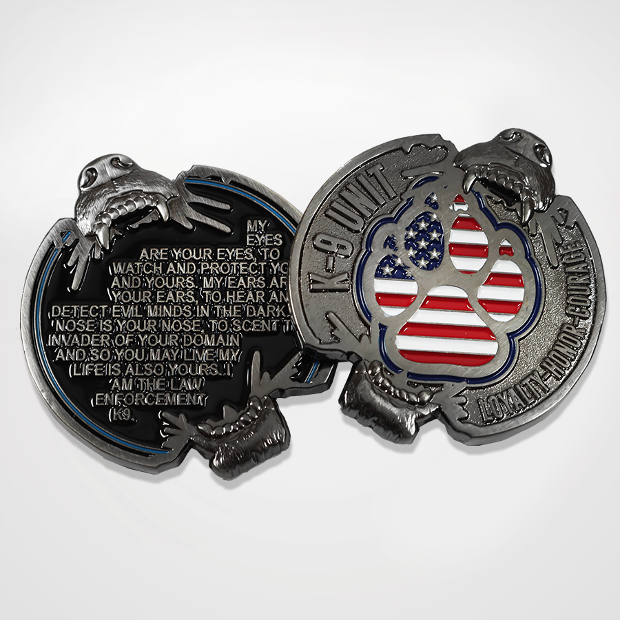 K-9 Unit Coin – SymbolArts Shop