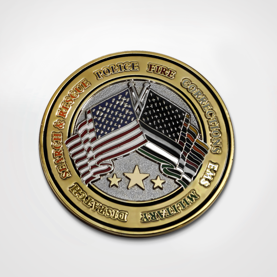 Multi-Agency First Responder Coin – SymbolArts Shop