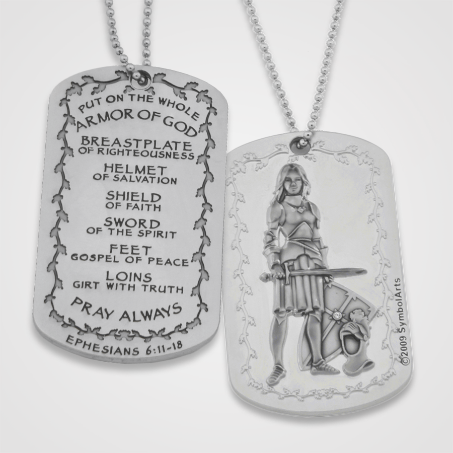 Armor of God Dog Tag – SymbolArts Shop