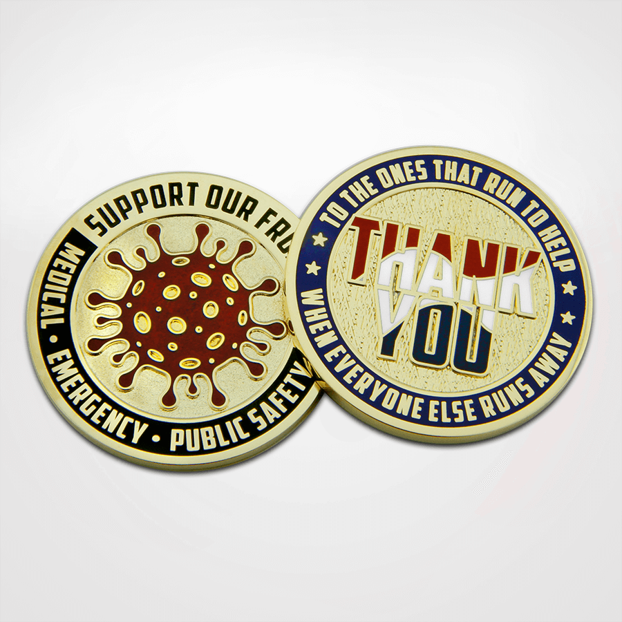 Covid-19 Thank You Coin – SymbolArts Shop