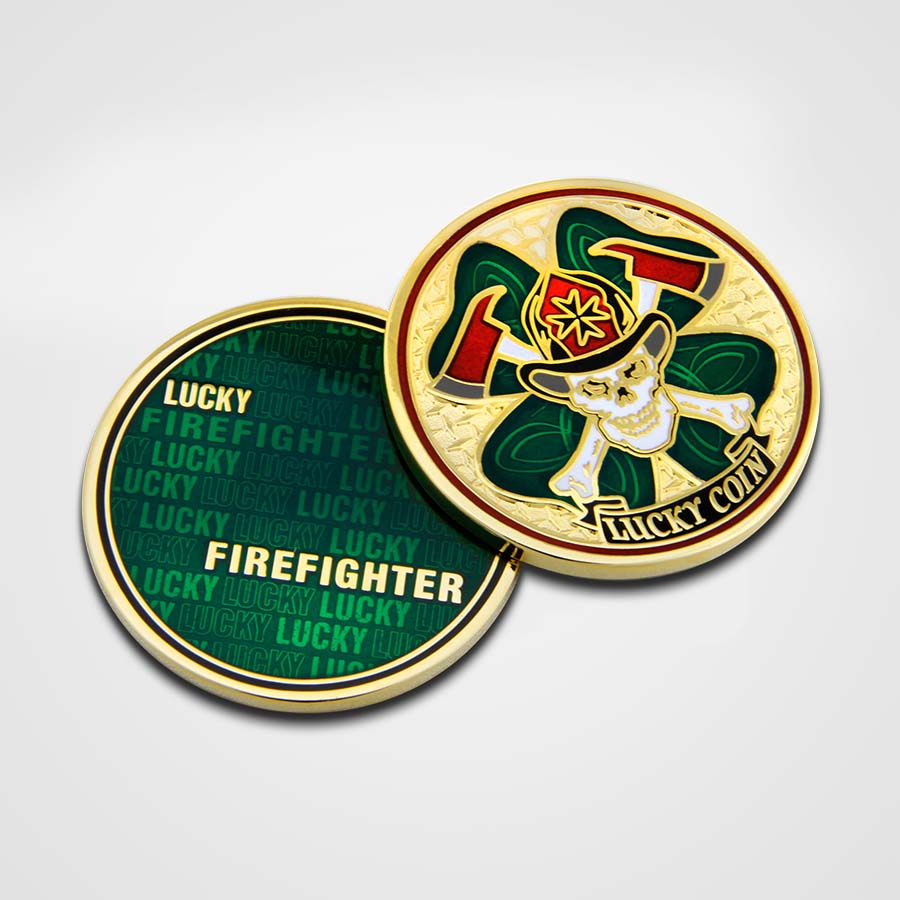 Lucky Coin - Firefighter – SymbolArts Shop