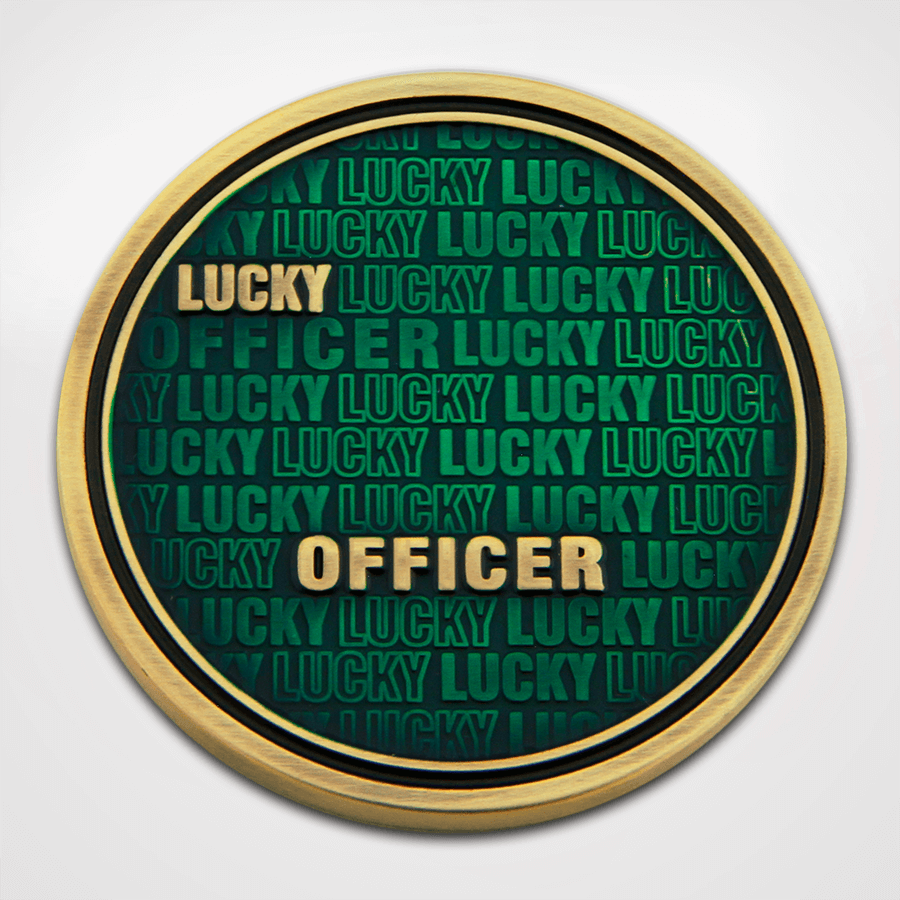 Lucky Police Coin – SymbolArts Shop