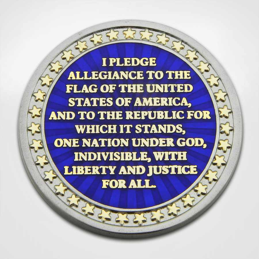 Pledge of Allegiance Coin – SymbolArts Shop