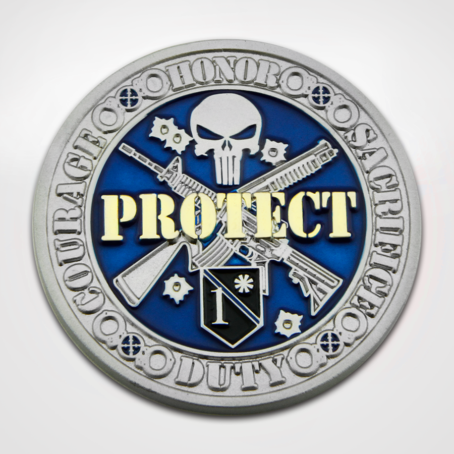 Protect & Serve Coin – SymbolArts Shop